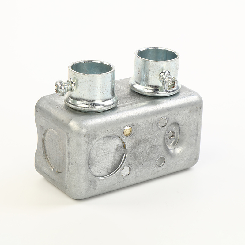 Steel Outlet Box Adjustable Mud Ring 3/4"-1-1/2"