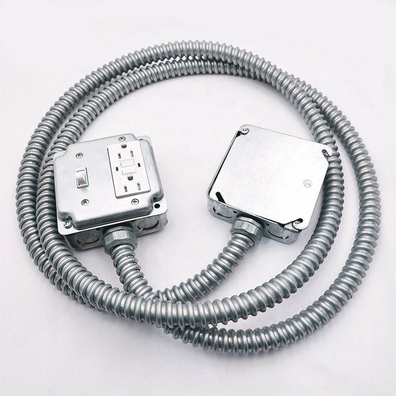 Interlock/Squarelock PVC Coated Gi Flexible Conduit