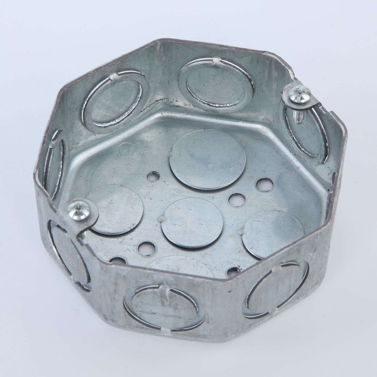 Octagon Steel Conduit Box UL Listed