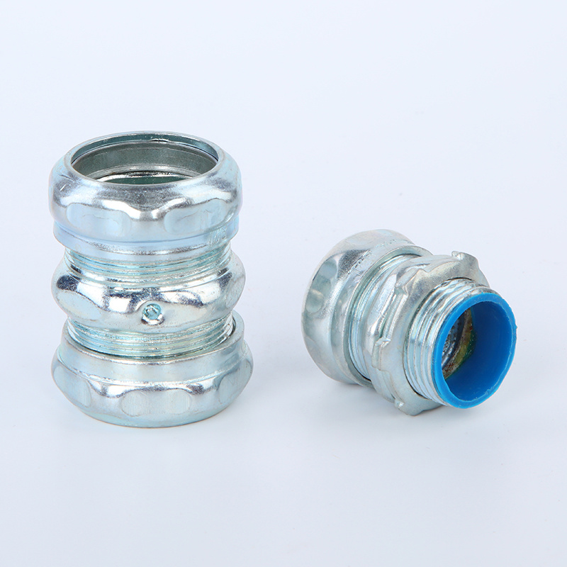 UL Listed EMT Connector 4" Zinc Die Casting Set Screw Type