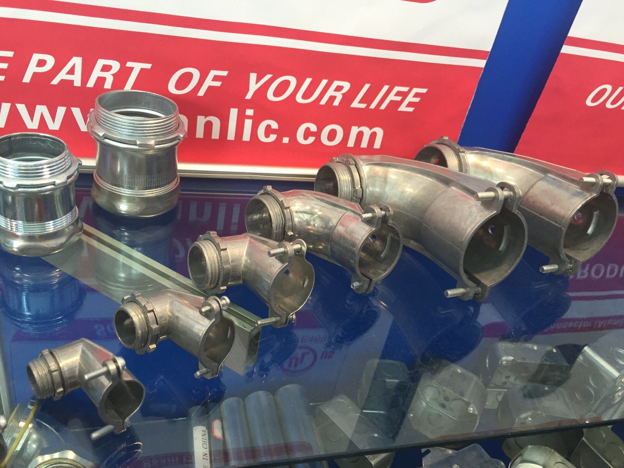 Liquid Tight Straight Connector 1/2" 3/4" UL Listed