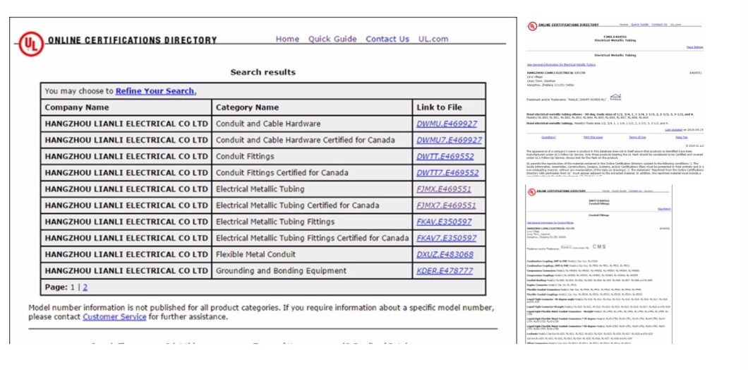 Duplex Fmc Connector for Flexible Conduit Small Sizes