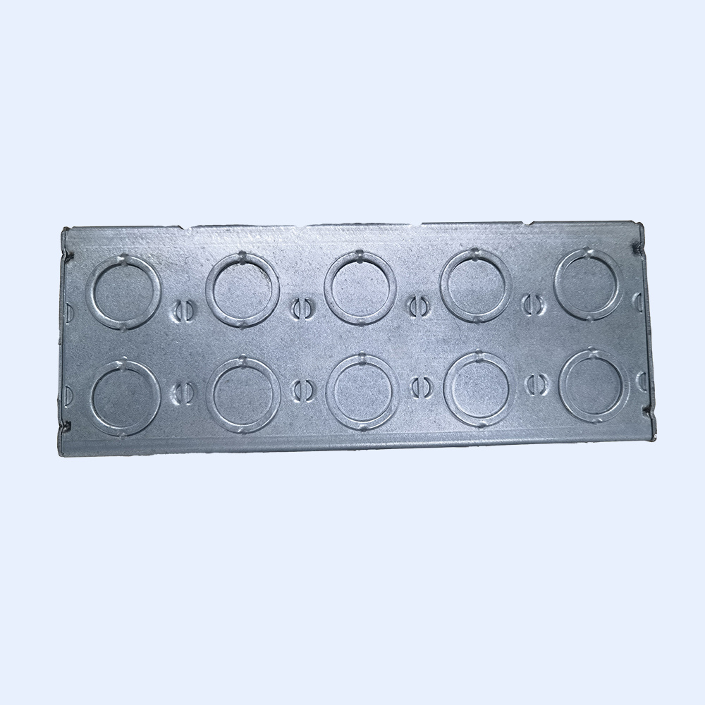 3-Gang Masonry Box for Steel Conduit Tubing
