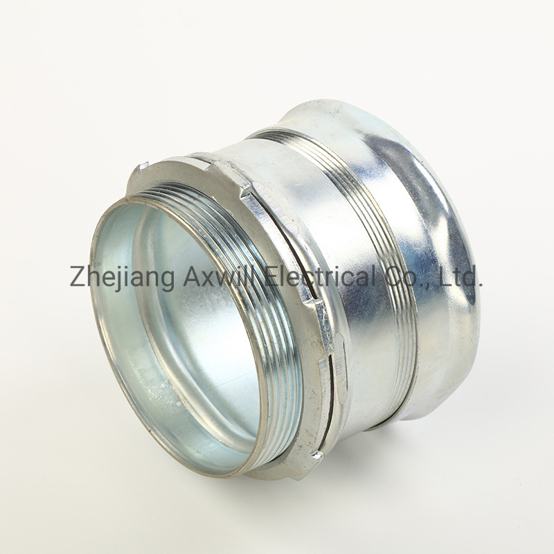 Liquid Tight Compression EMT Connector and Coupling