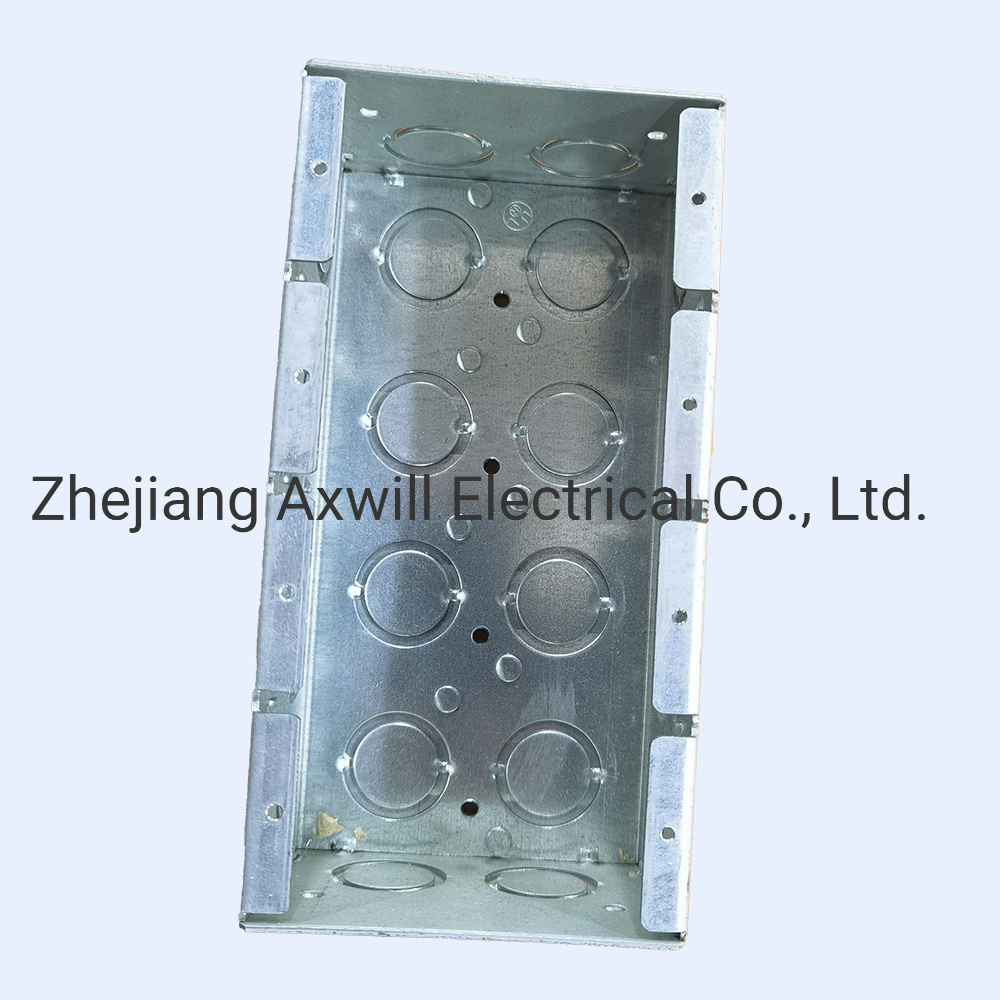 3-Gang Masonry Box for Steel Conduit Tubing